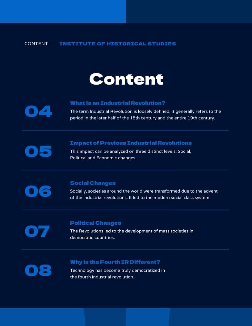 History Ebook Template | Visme