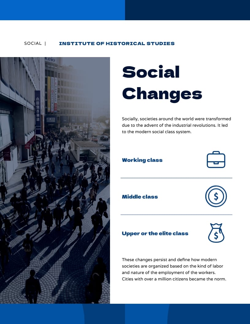 History Ebook Template | Visme