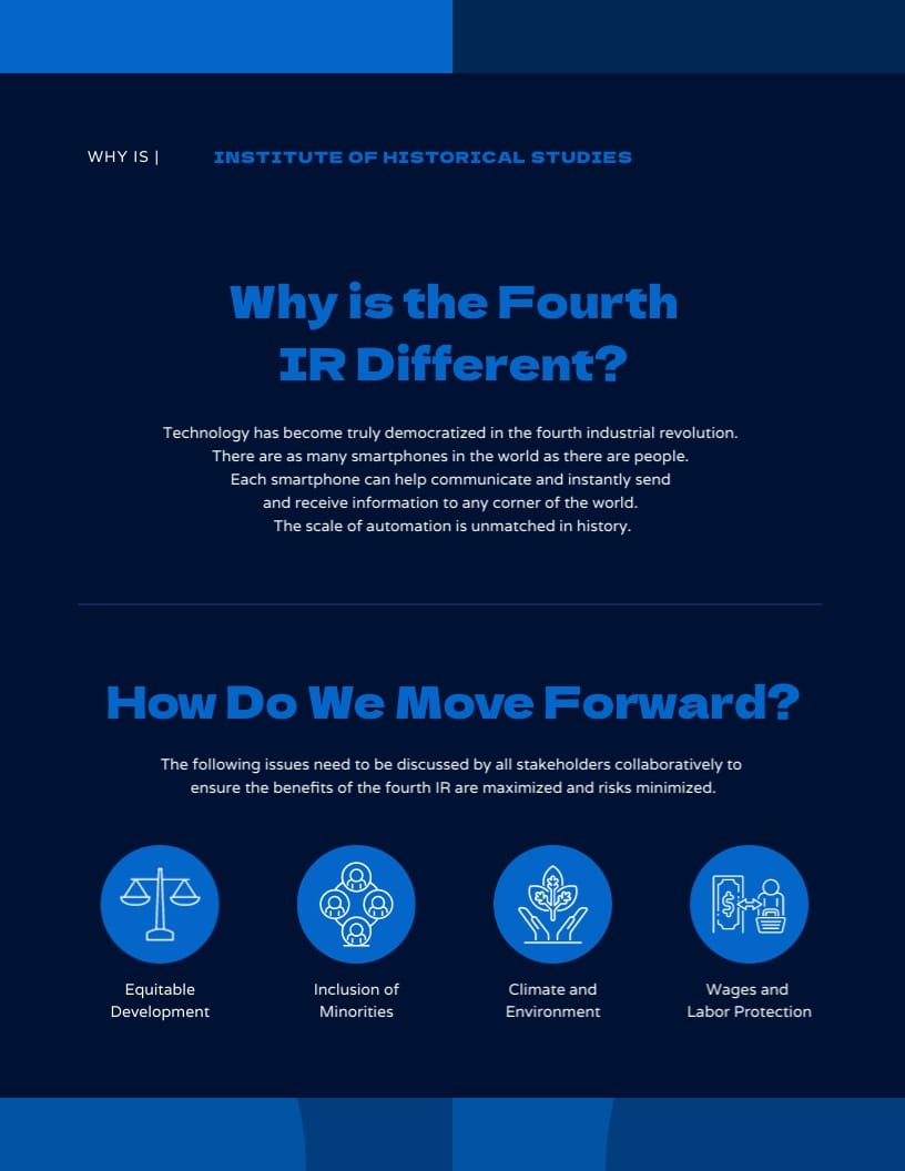 History Ebook Template | Visme