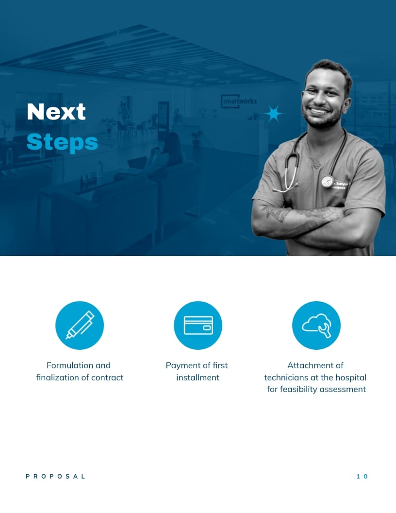 Hospital Management System Proposal Template | Visme