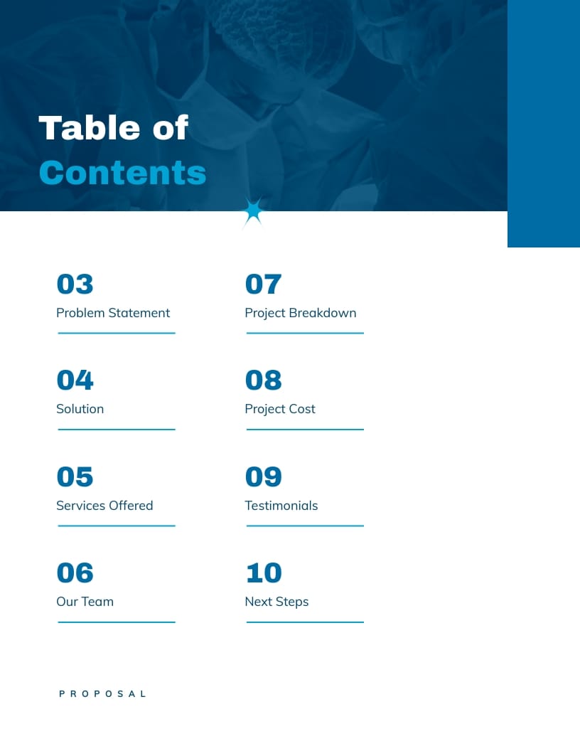 Hospital Management System Proposal Template | Visme