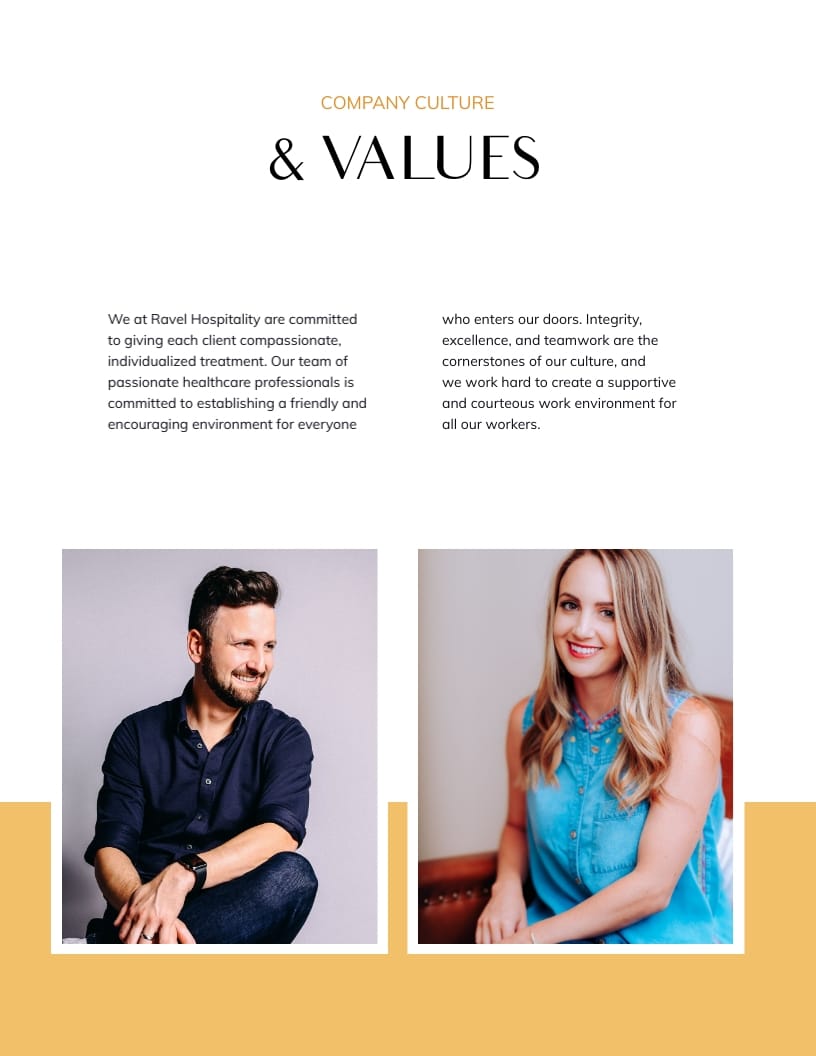 Hospitality Employee Handbook Template | Visme