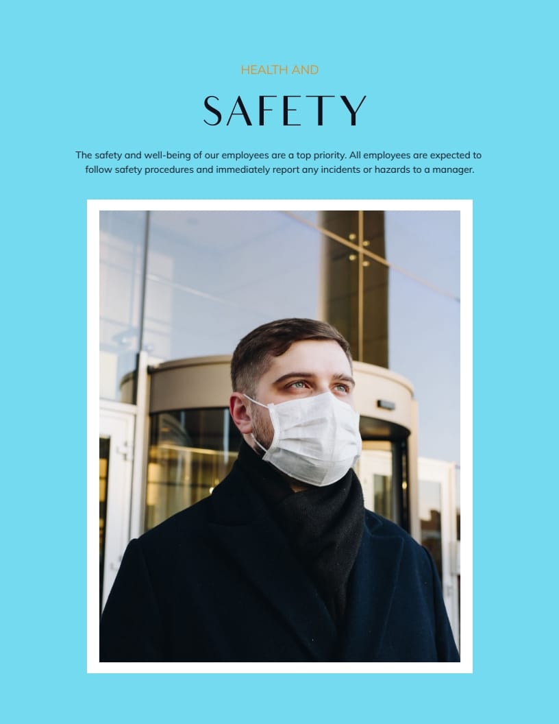 Hospitality Employee Handbook Template | Visme