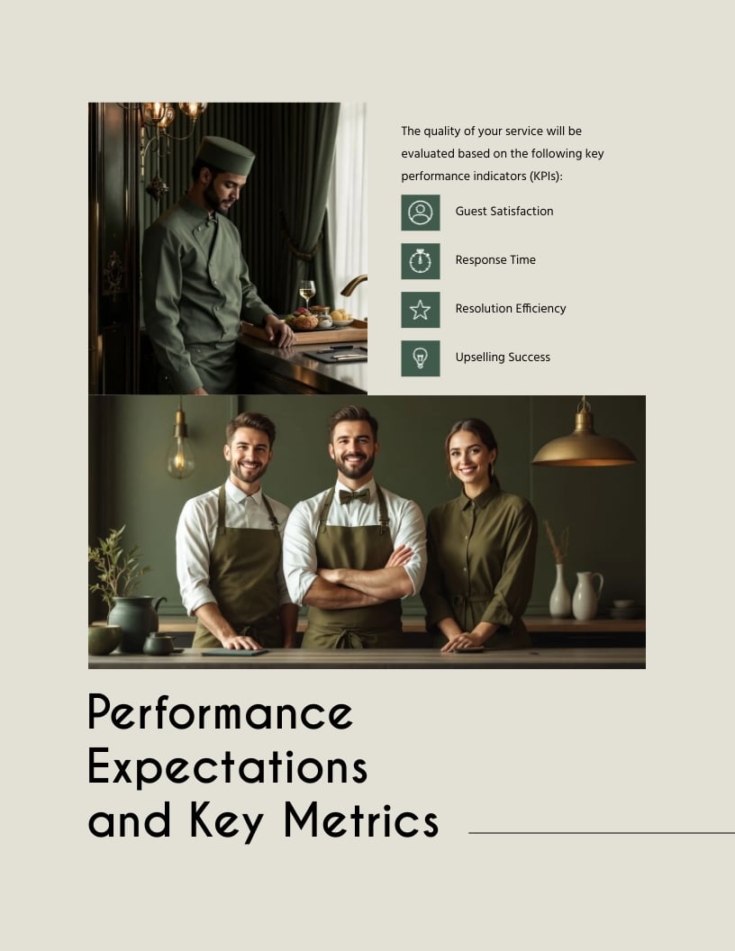 Hotel Customer Service Training Manual Template | Visme Hotel Customer Service Training Manual Template | Visme