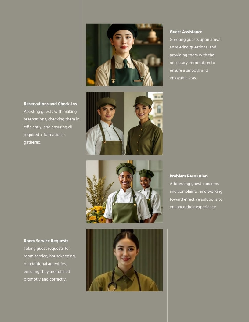 Hotel Customer Service Training Manual Template | Visme Hotel Customer Service Training Manual Template | Visme
