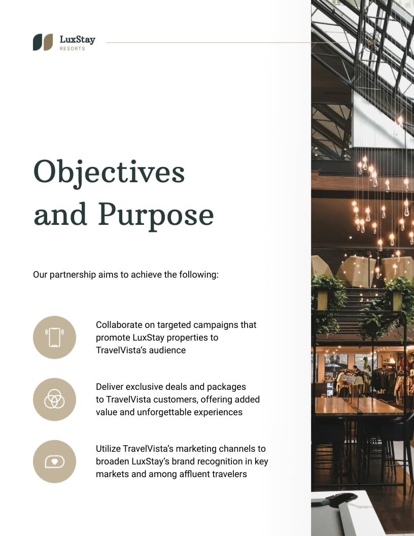 Hotel Partnership Proposal Template | Visme