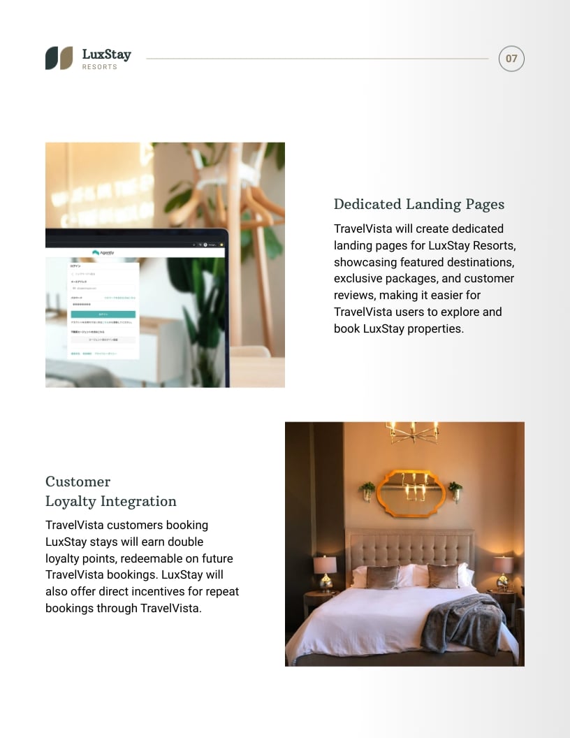 Hotel Partnership Proposal Template | Visme