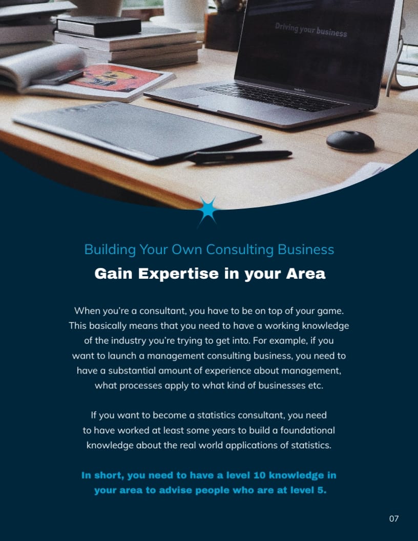 How to Start Your Own Consulting Business Ebook Template | Visme