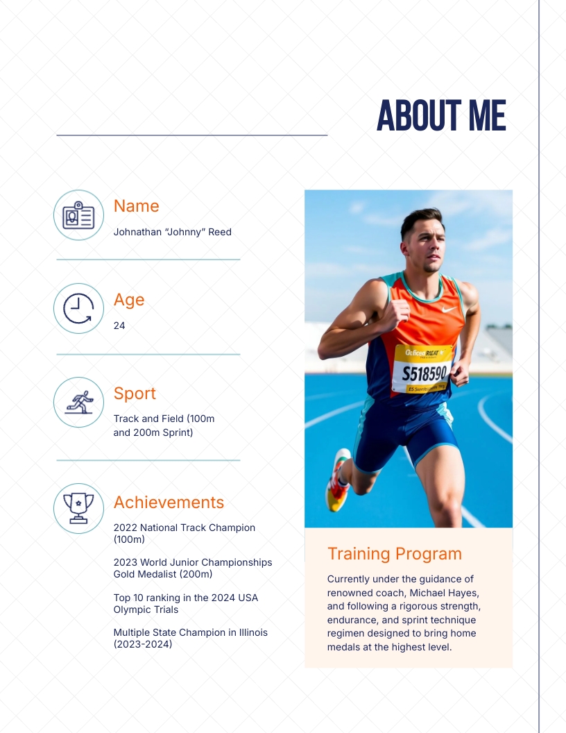 Individual Athlete Sponsorship Proposal Template | Visme