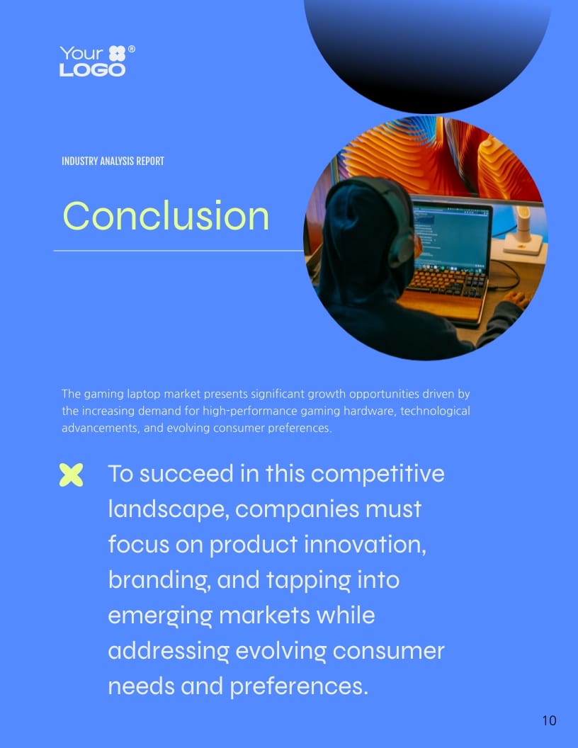 Industry Analysis Report Template | Visme