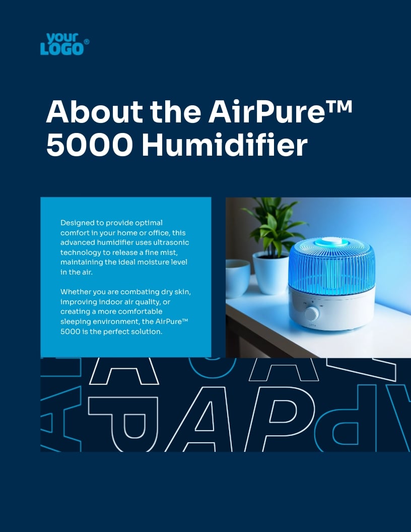 Instruction Manual Design Template | Visme