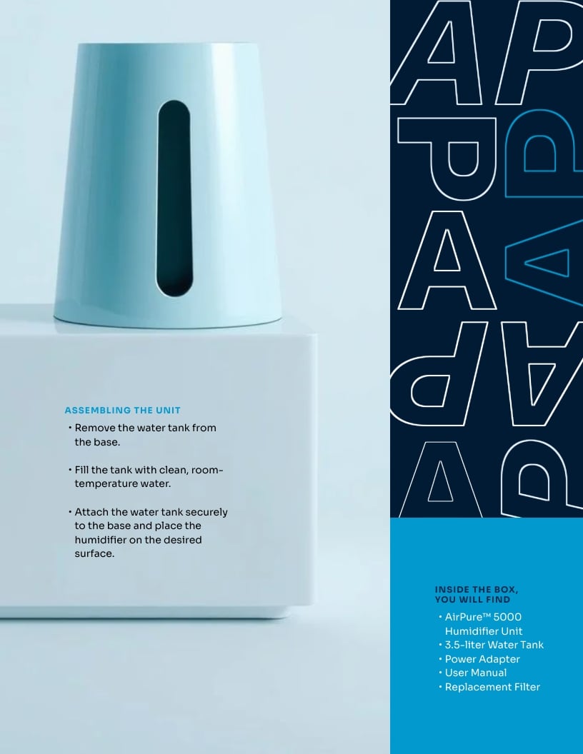 Instruction Manual Design Template | Visme