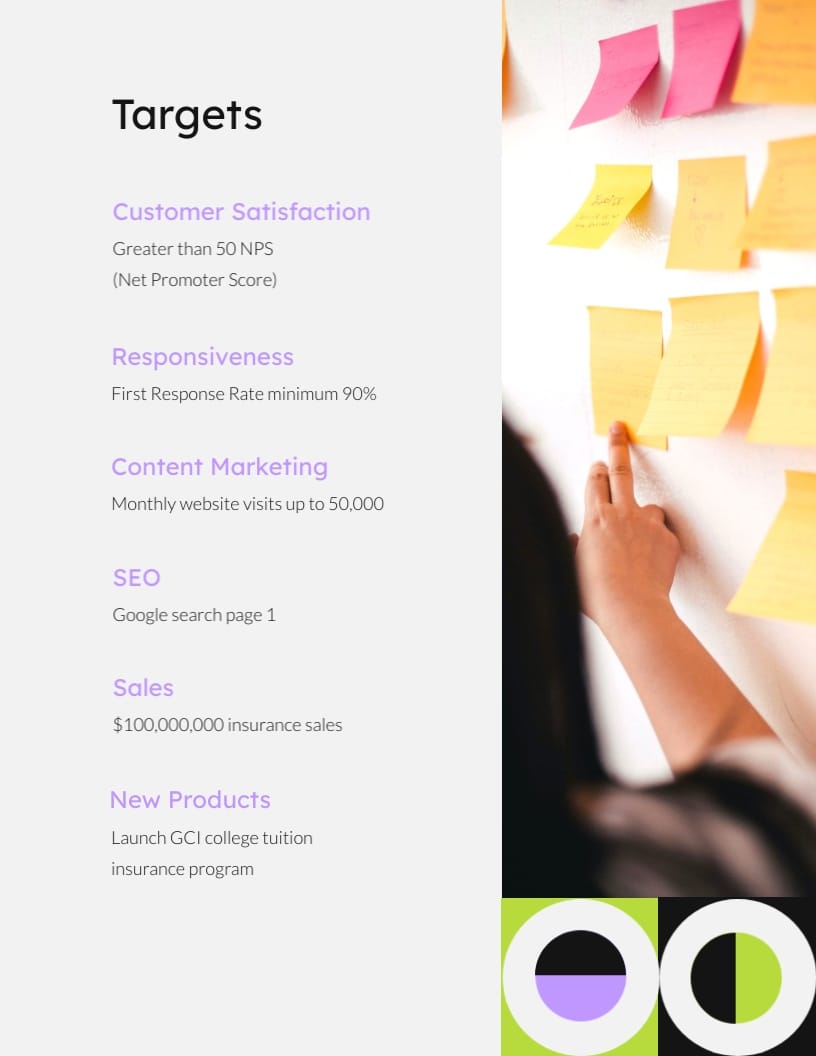 Insurance Marketing Playbook Template | Visme