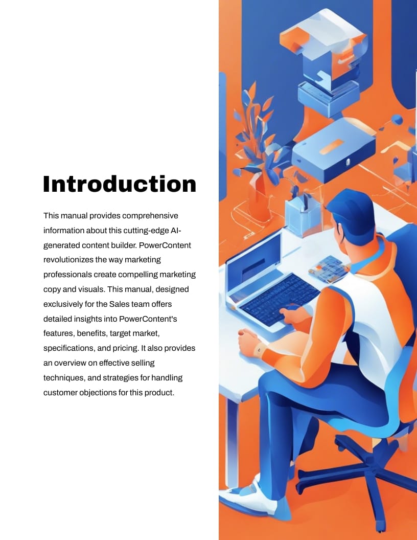 Internal Product Training Manual Template | Visme