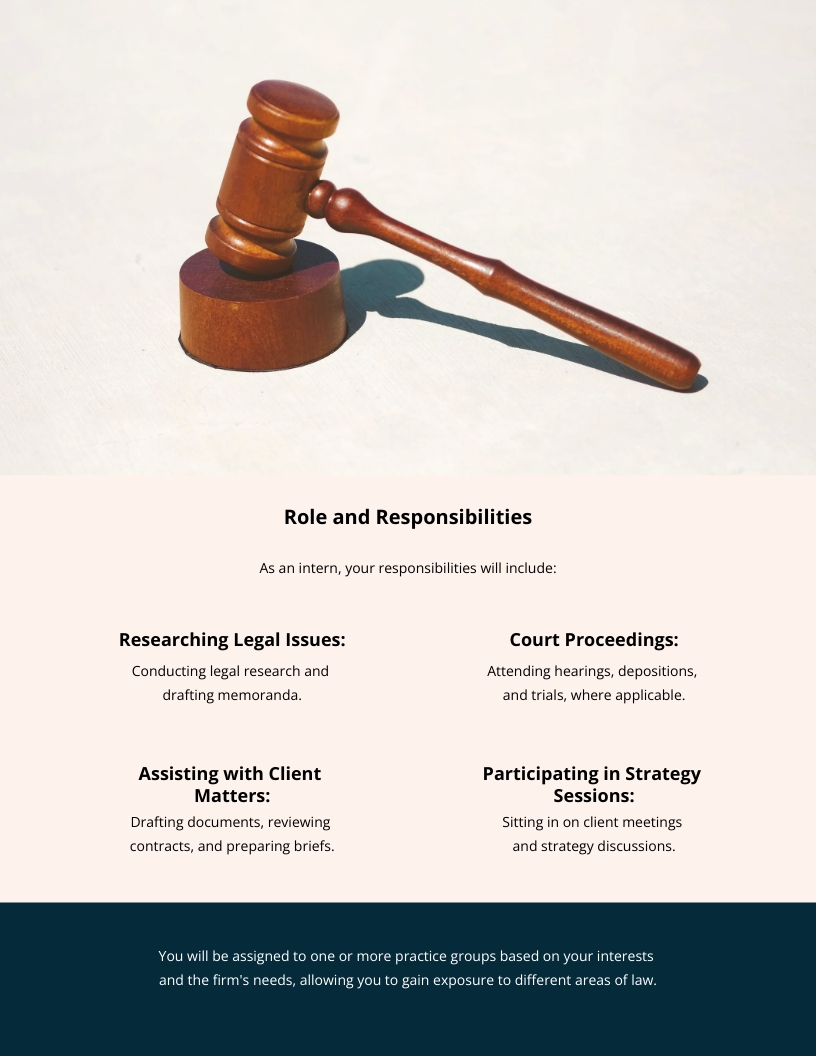 Internship Orientation Guide Template | Visme