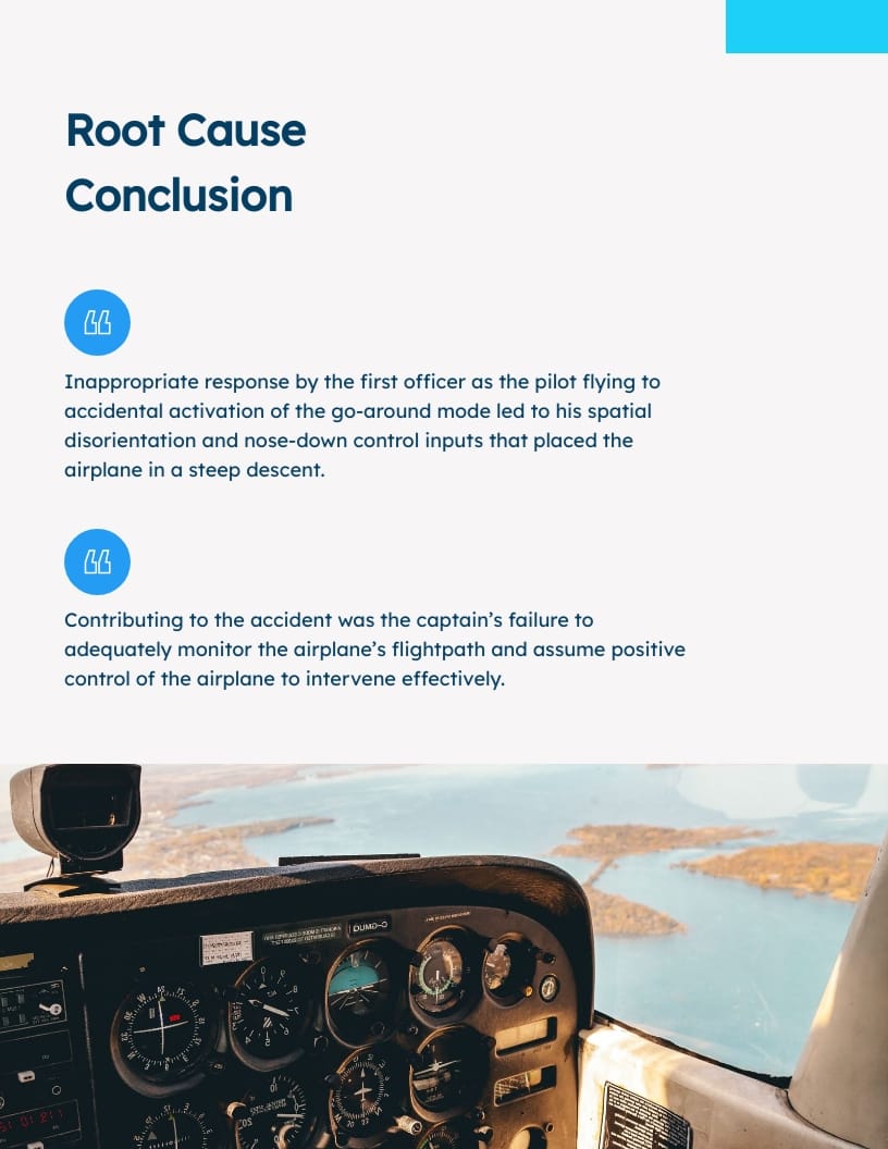 Investigation Summary Report Template | Visme