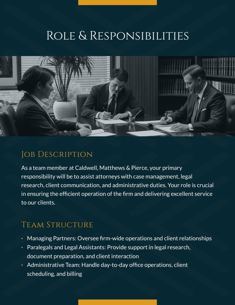 Job Training Manual Template | Visme