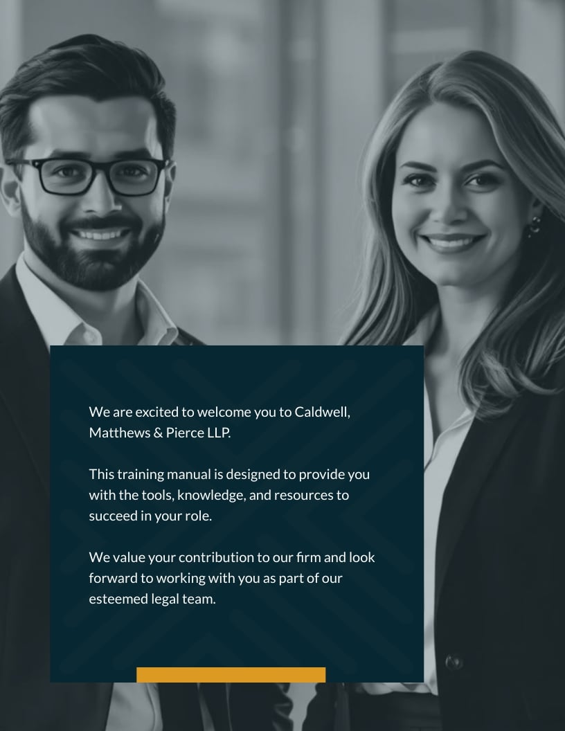 Job Training Manual Template | Visme