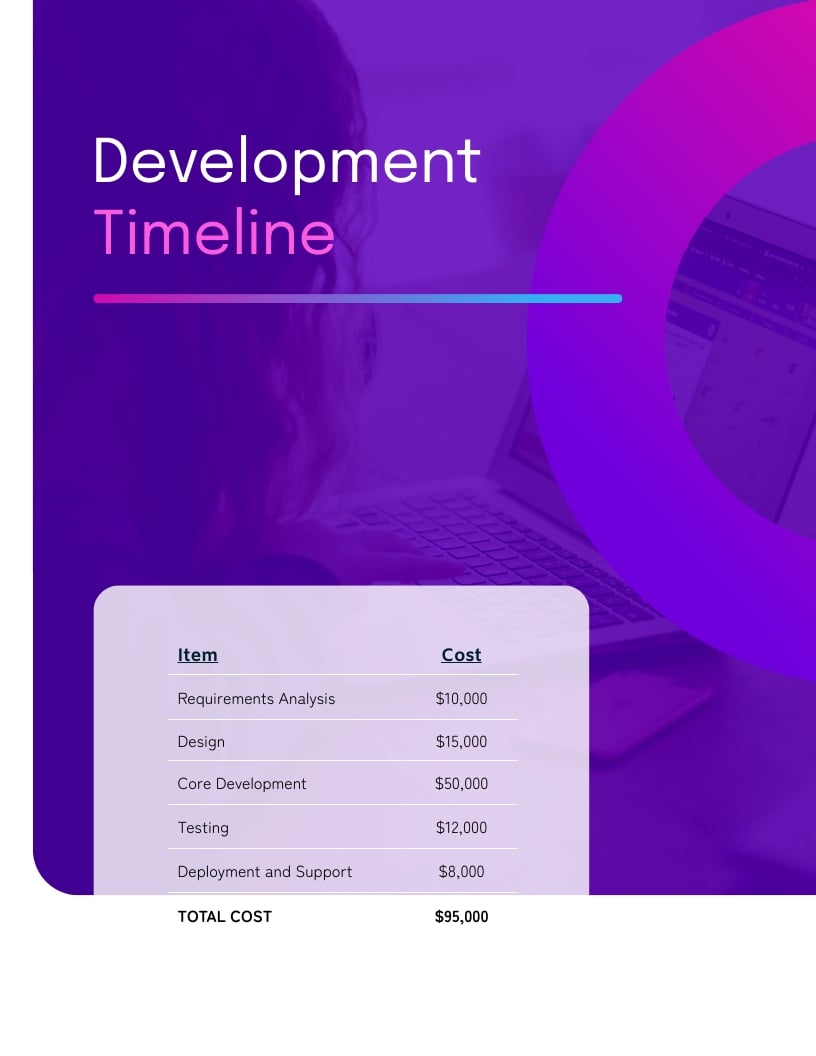 LMS Software Development Project Proposal Template | Visme