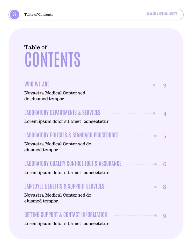 Lab Orientation Guide Template | Visme