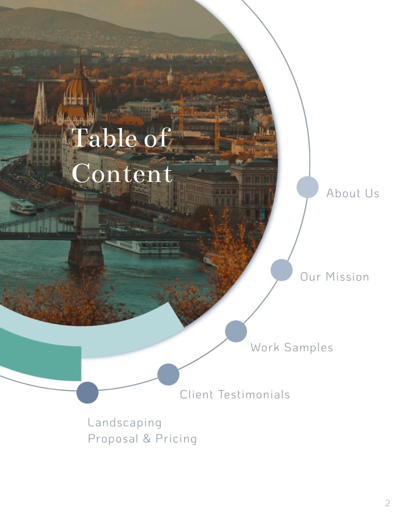 Landscaping Proposal Template | Visme