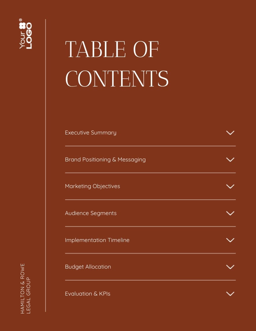 Law Firm Marketing Strategies Template | Visme