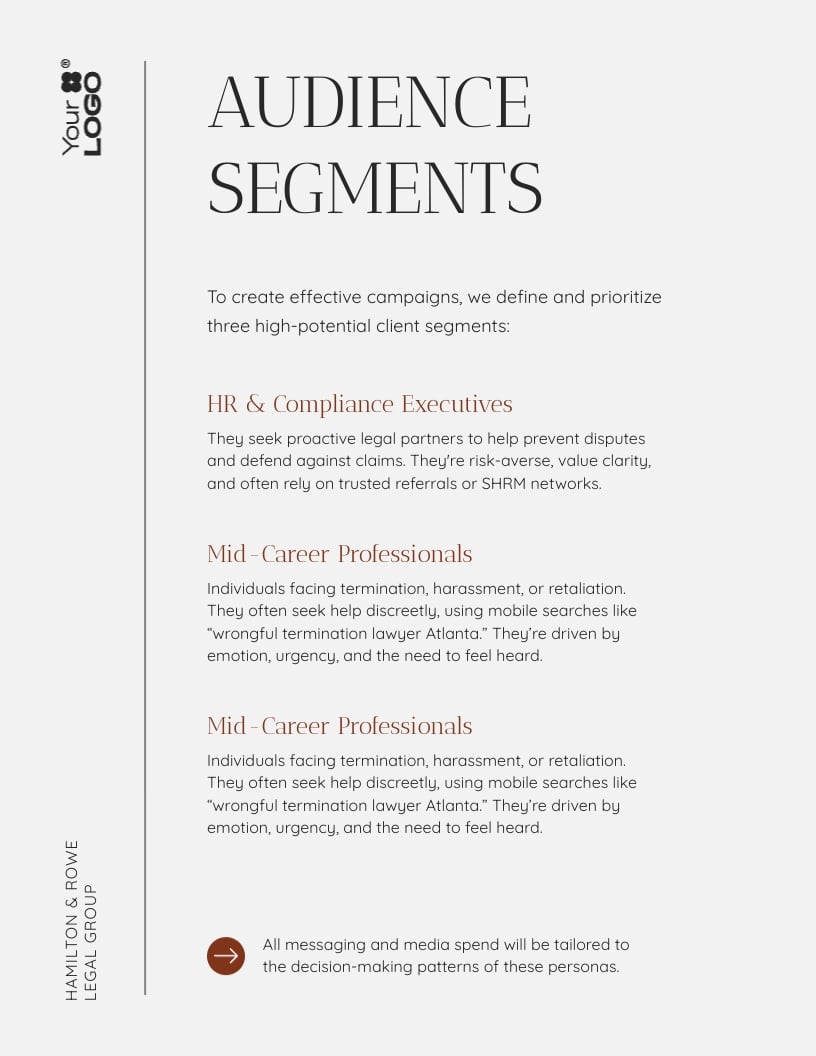 Law Firm Marketing Strategies Template | Visme