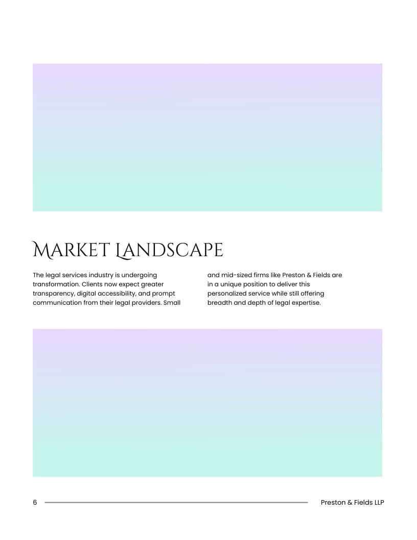 Law Firm Marketing Strategy Plan Template | Visme