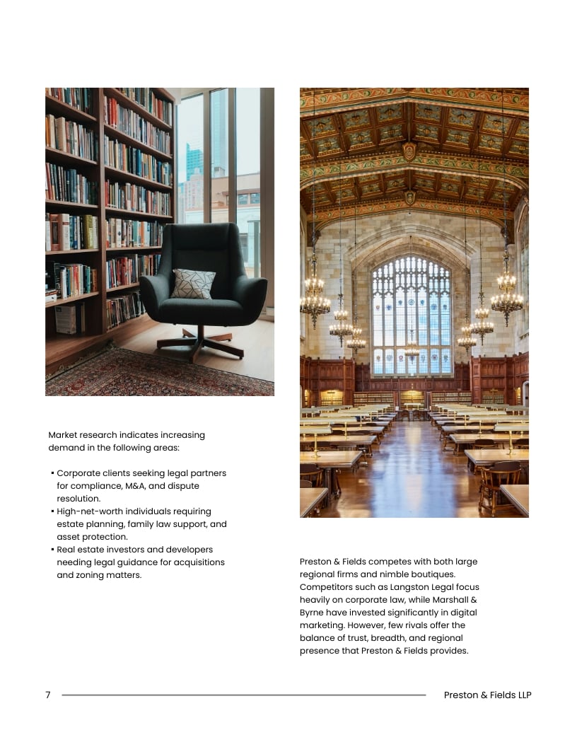 Law Firm Marketing Strategy Plan Template | Visme