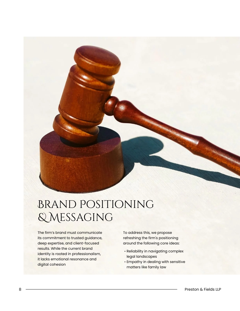 Law Firm Marketing Strategy Plan Template | Visme