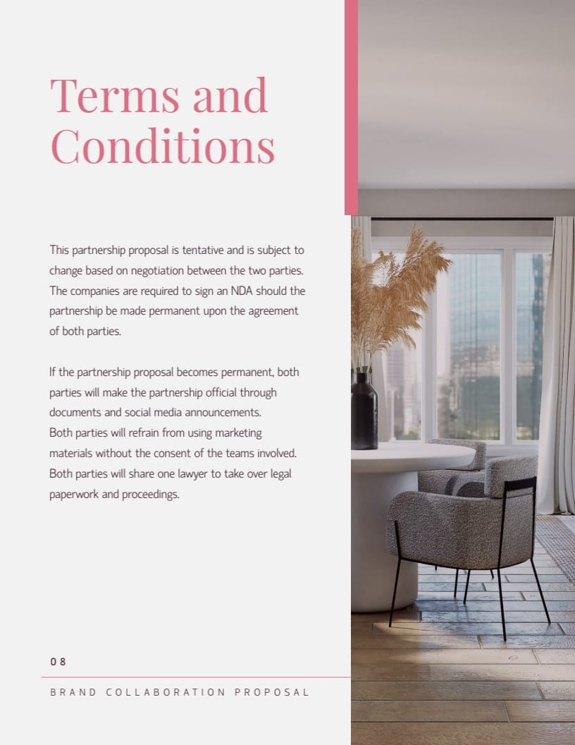 Lifestyle Brand Collaboration Proposal Template | Visme