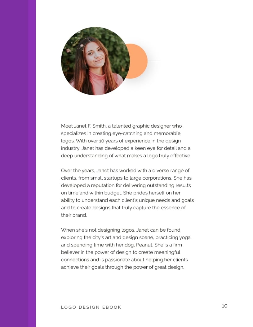 Logo Design Ebook Template | Visme