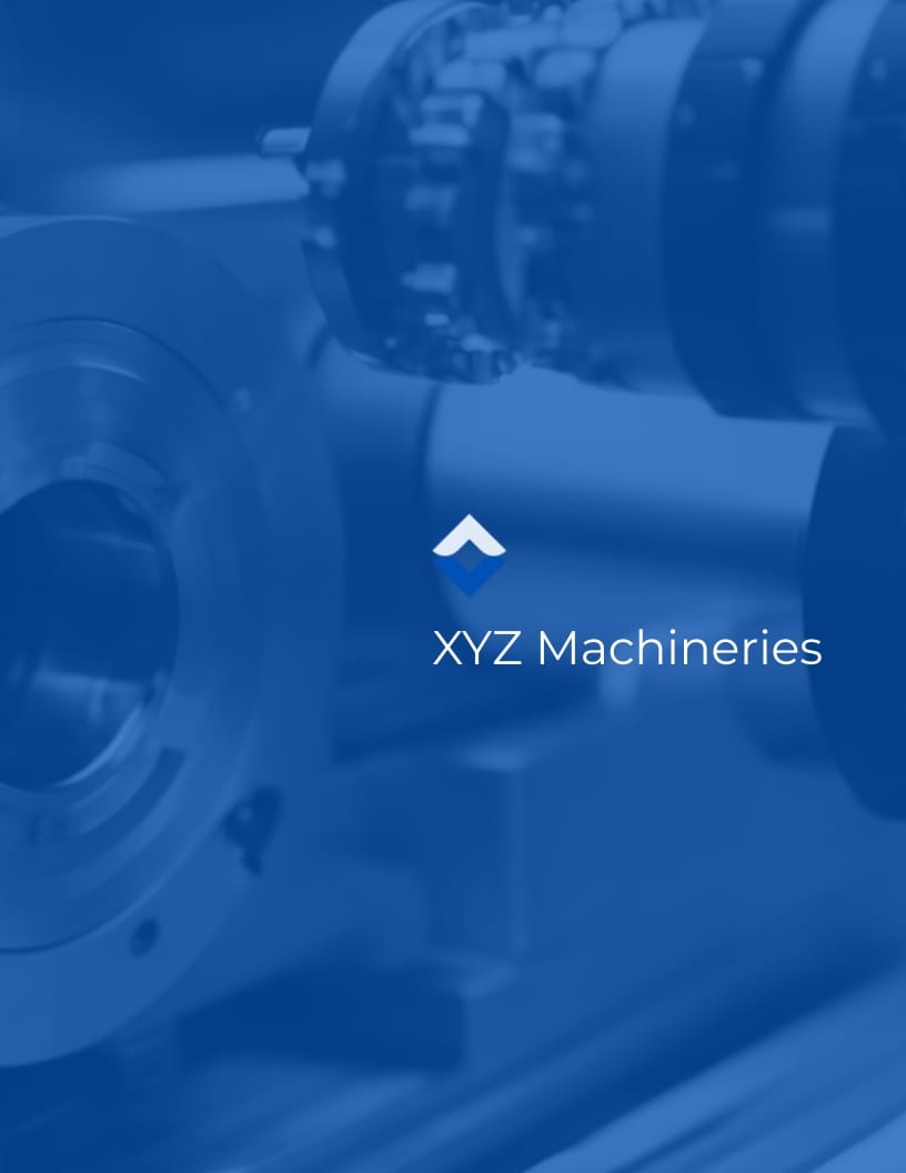 Machinery Operations Manual Template | Visme