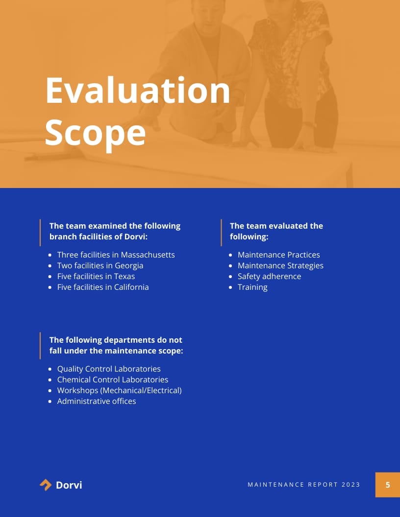 Maintenance Report Template | Visme