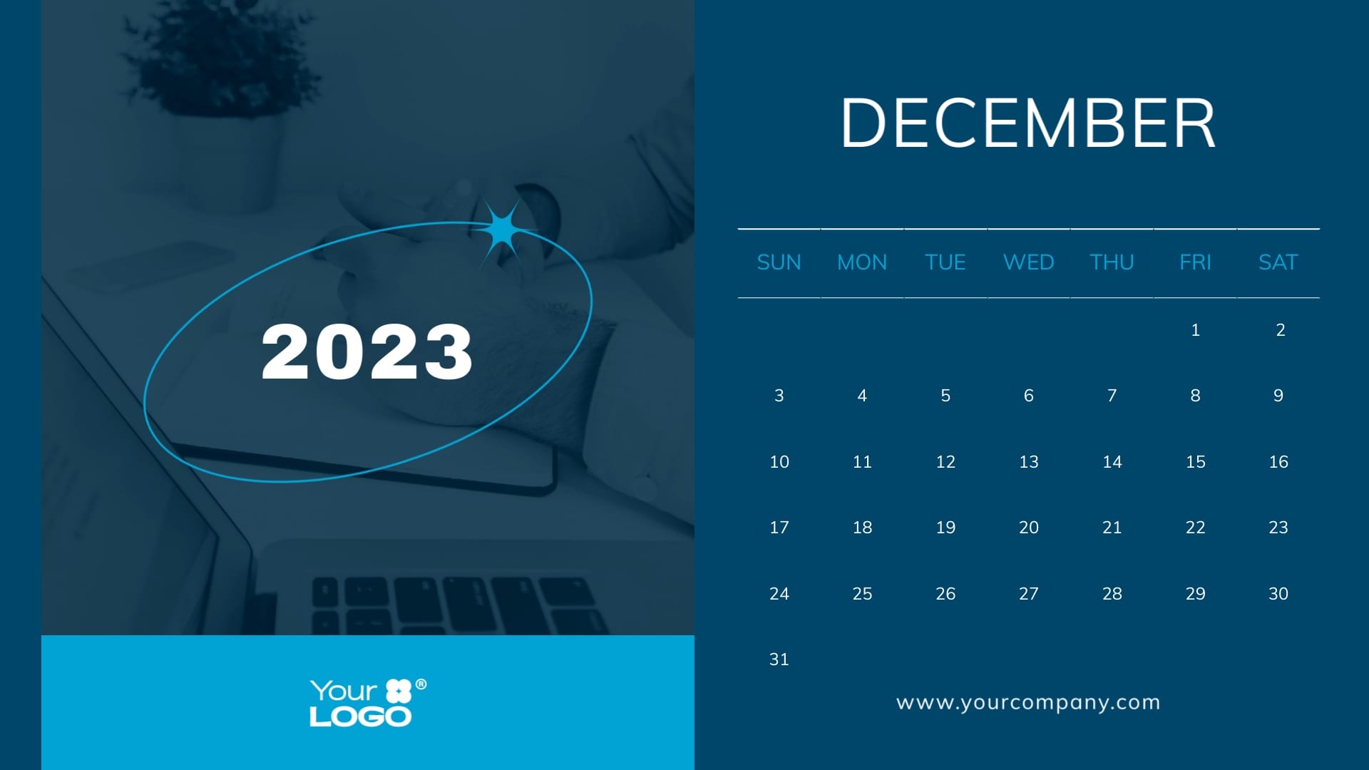 Management Consultancy Calendar Template | Visme
