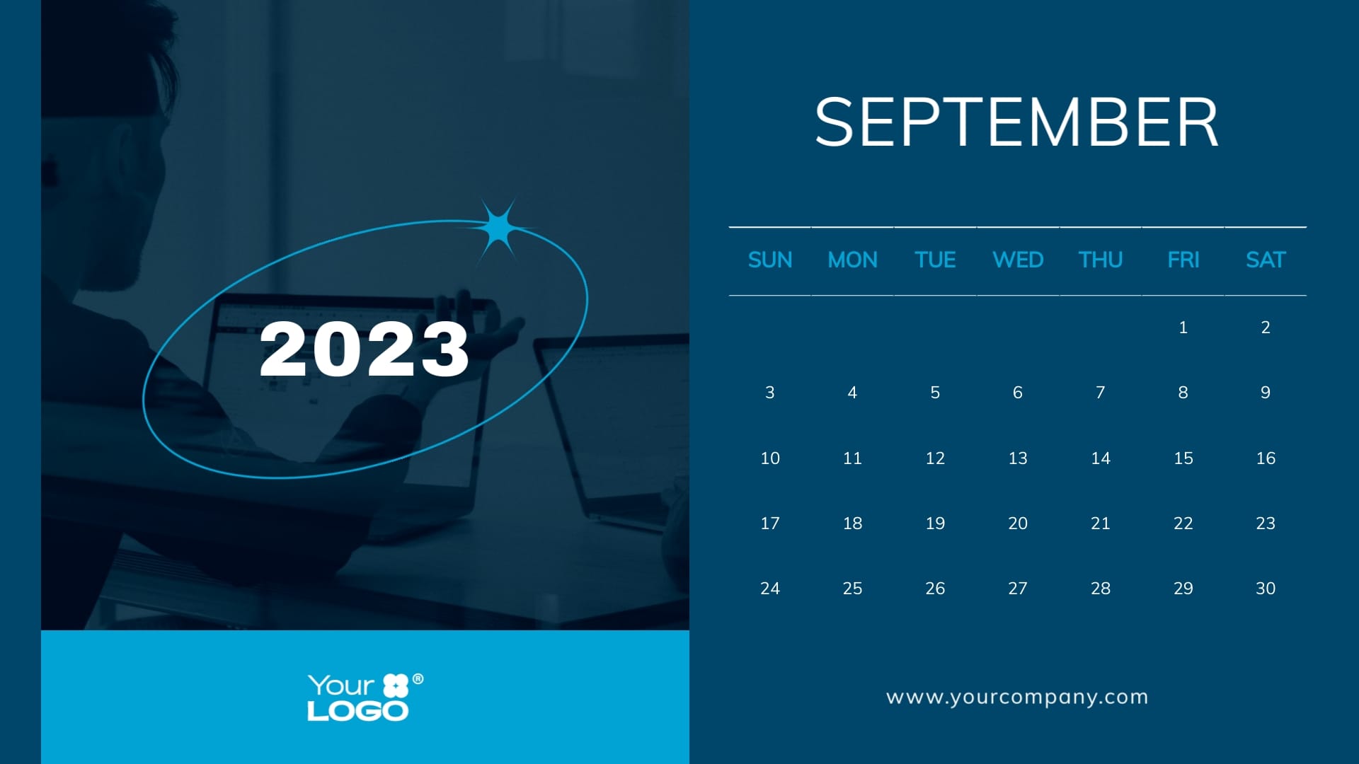 Management Consultancy Calendar Template | Visme