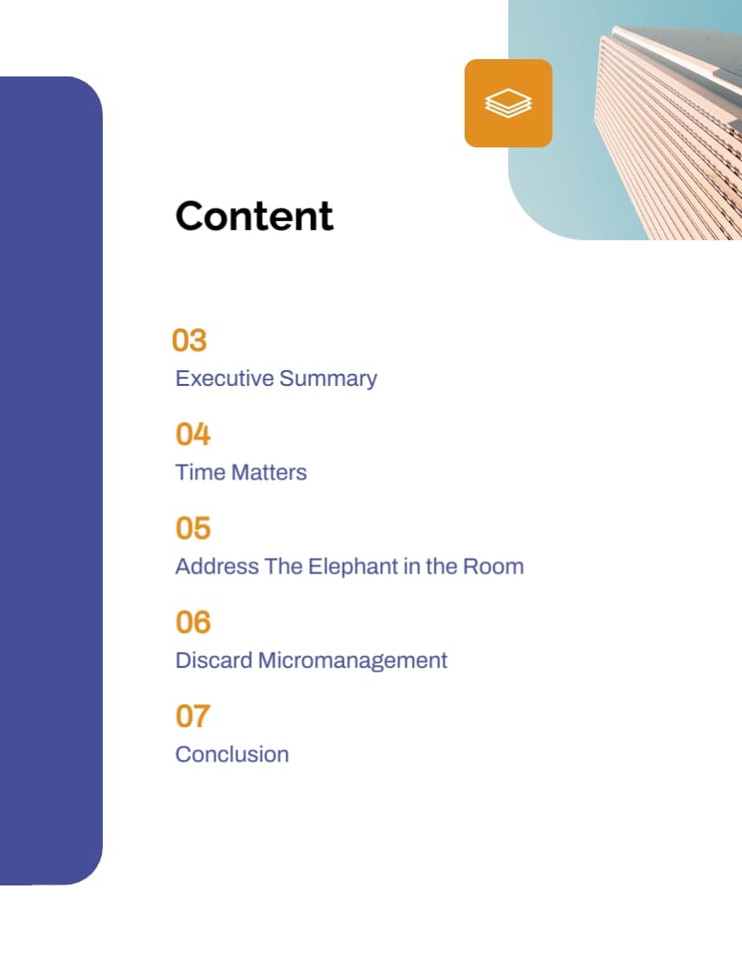 Management Whitepaper Template | Visme