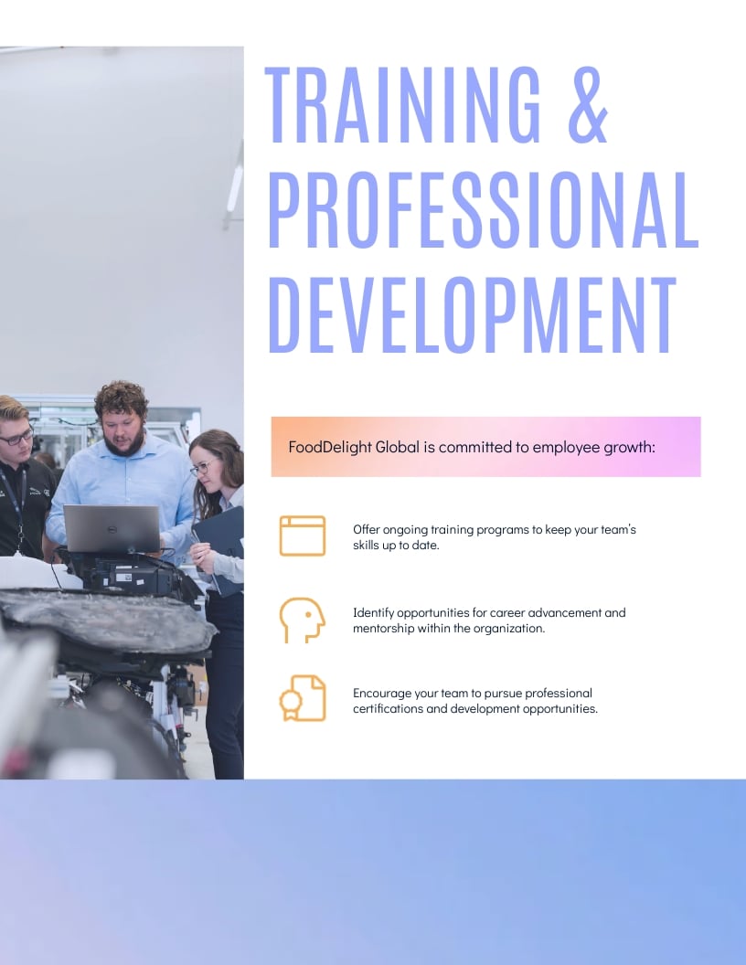 Manager Training Manual Template | Visme