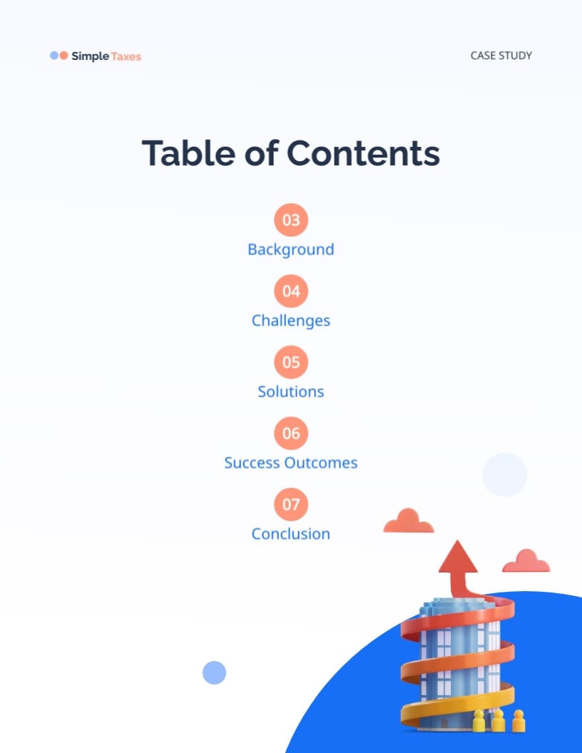UX Enhancement Case Study Template | Visme
