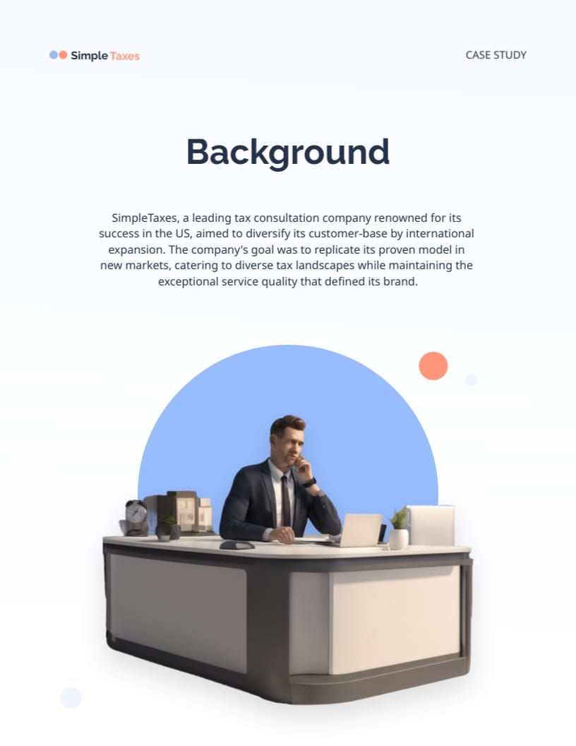 UX Enhancement Case Study Template | Visme