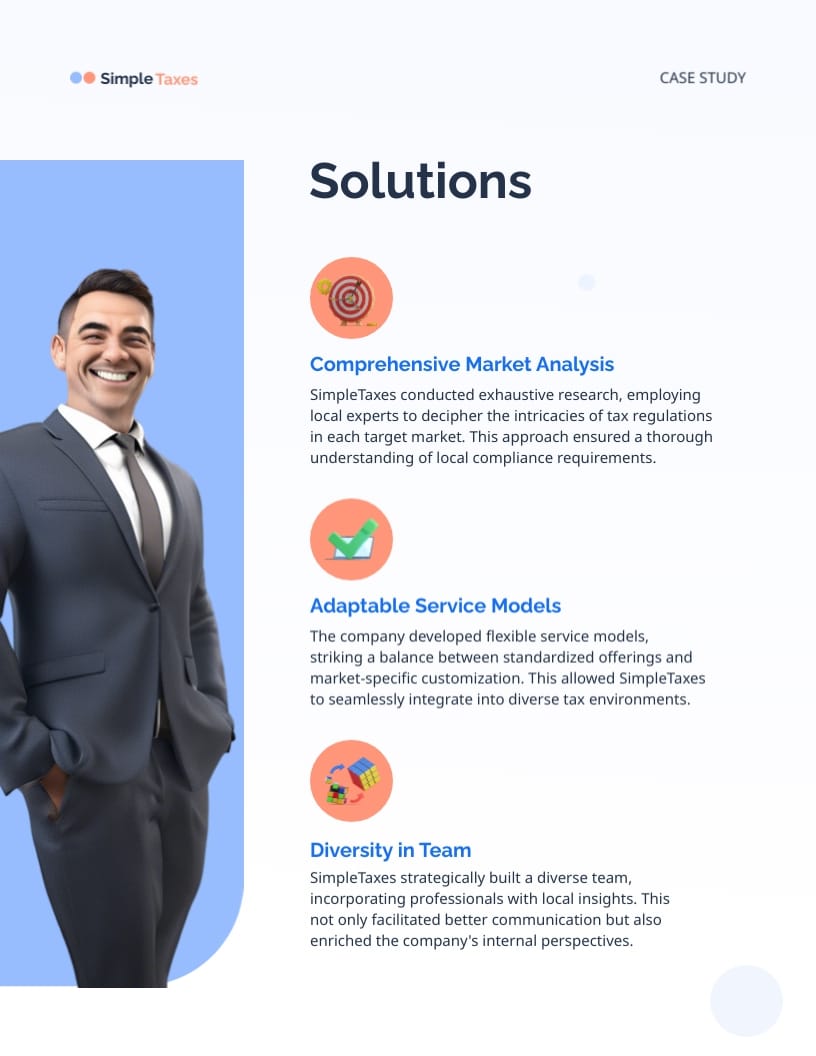 UX Enhancement Case Study Template | Visme