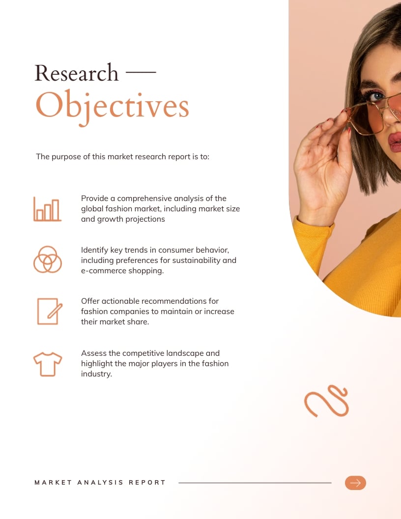 Market Research Analysis Report Template | Visme