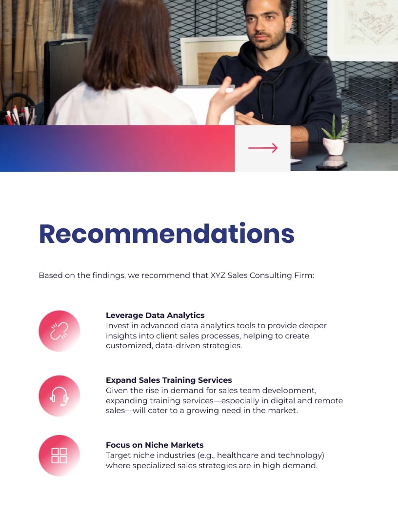 Market Research Industry Report Template | Visme