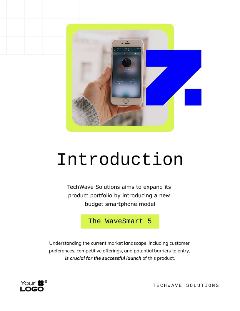 Market Research Proposal Template | Visme