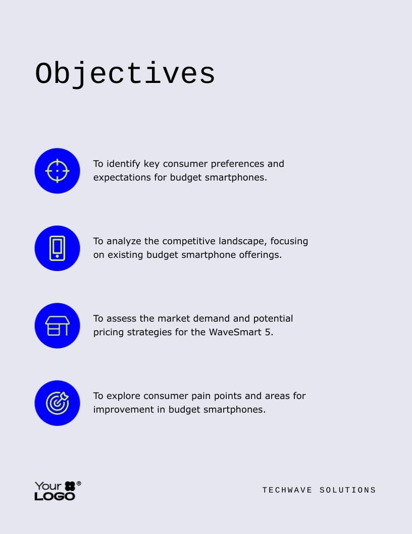 Market Research Proposal Template | Visme