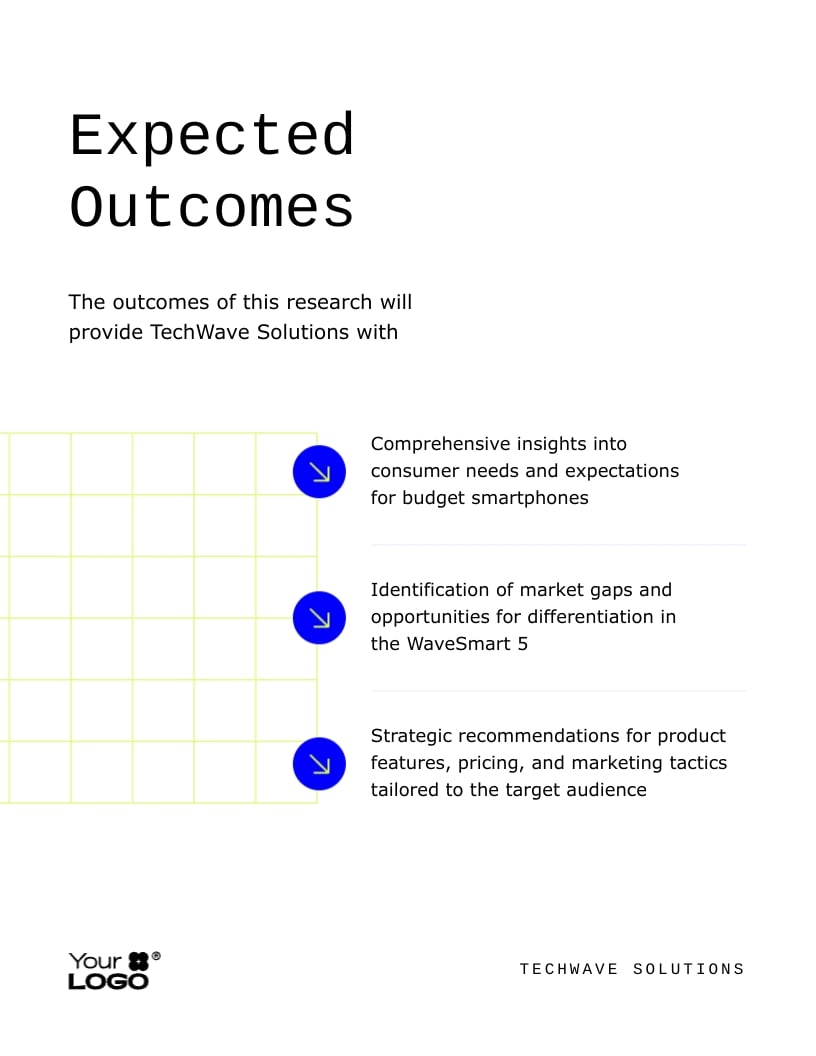 Market Research Proposal Template | Visme
