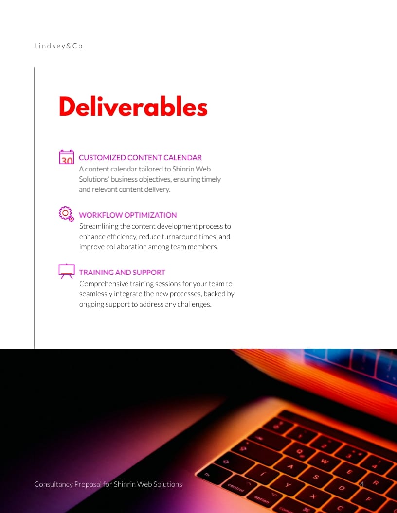 Marketing Consulting Proposal Template | Visme