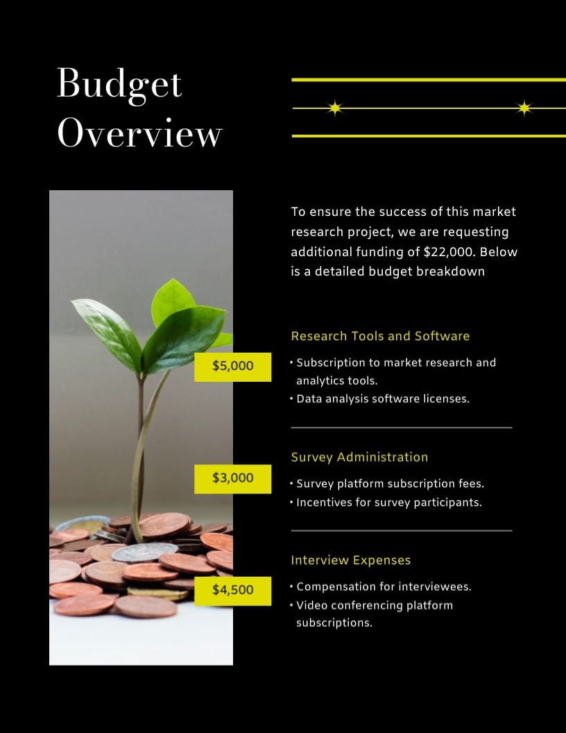 Marketing Research Proposal Template | Visme