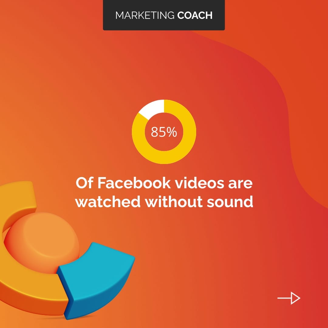 Marketing Statistics Instagram Carousel Post Template | Visme