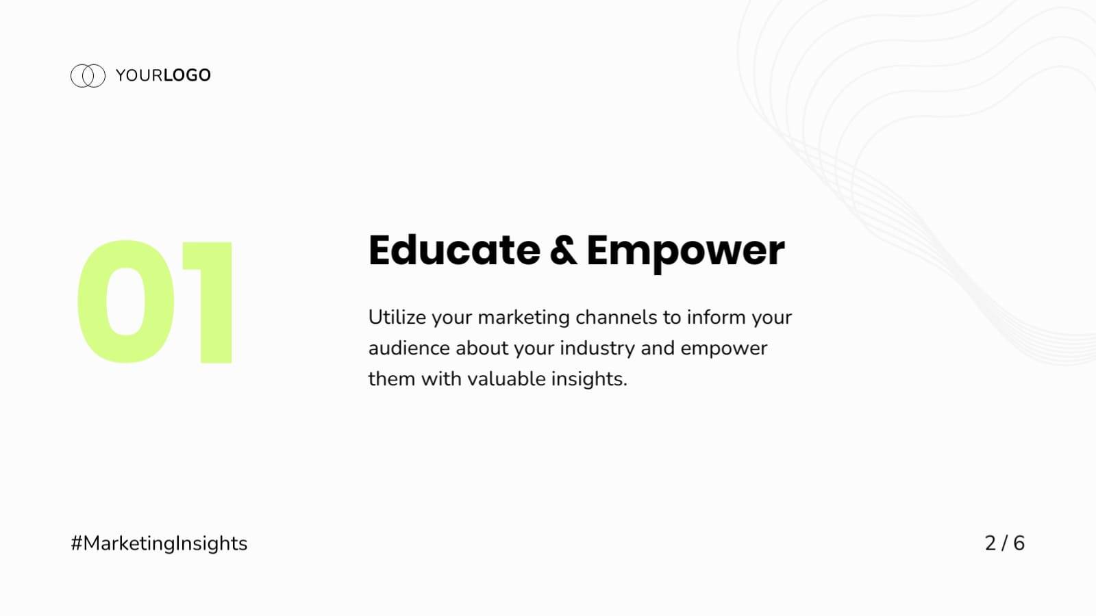 Marketing Twitter X Carousel Post Template | Visme